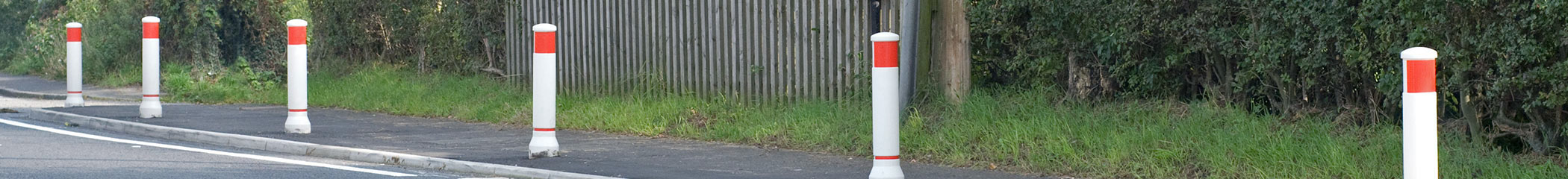 Pollare – Kantstolpar reflexer och flexibla vägstolpar - Glasdon